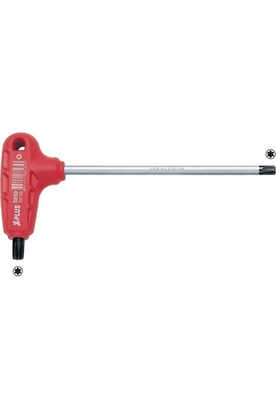 Cer-pa X-Plus T Saplı Torx Alyan Anahtar T20 Cer-pa X-Plus T Saplı Torx Alyan Anahtar T20