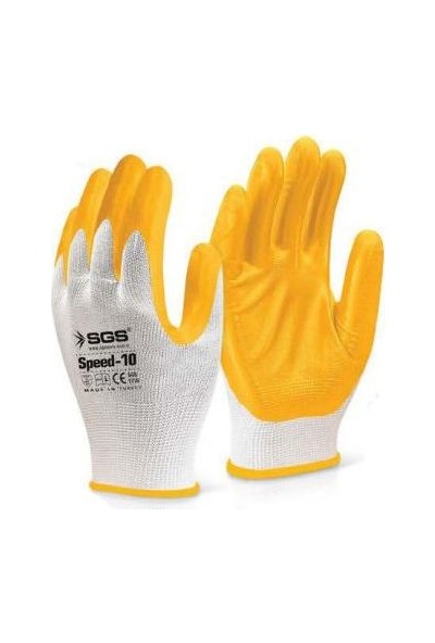 SGS Nitril Eldiven Örme 10 No Speed SGS Nitril Eldiven Örme 10 No Speed