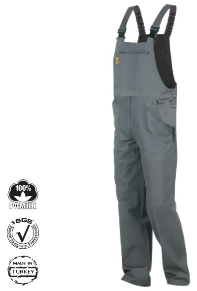 SGS Bahçıvan Tulumu Gri (XXL)