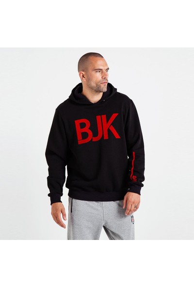 Kartal Yuvası Beşiktaş Flock Bjk Erkek Kapüşonlu Sweatshirt Gri Kartal Yuvası Beşiktaş Flock Bjk Erkek Kapüşonlu Sweatshirt Gri