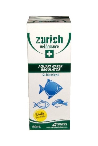 Zürich Aquaxi Water Regülatör Akvaryum Su Düzenleyici 50 ml Zürich Aquaxi Water Regülatör Akvaryum Su Düzenleyici 50 ml