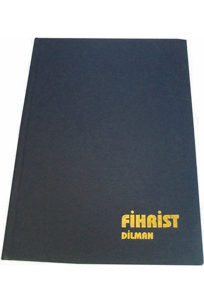 Dilman Fihrist Lüx 20X28 36 Lı Dilman Fihrist Lüx 20X28 36 Lı