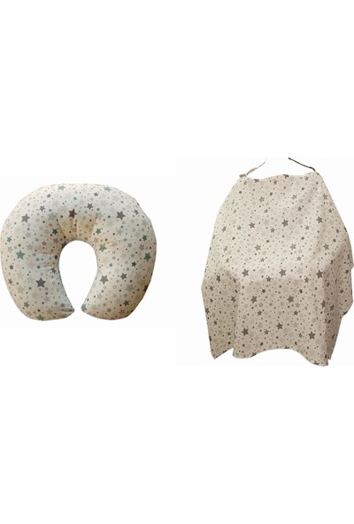 Tezkotekstil Emzirme Yastığı ve Önlüğü