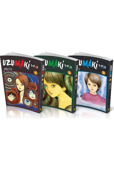 Uzumaki 1 - 2 - 3. Cilt Set