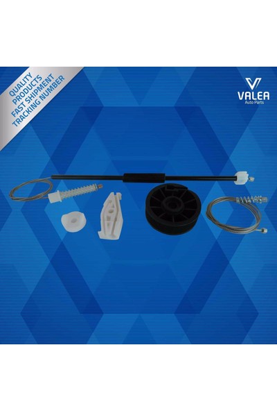 Valea Peugeot 206 Cc 2002-2008 Sağ Arka Cam Kriko Tamir Takımı