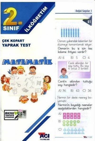 Açı 2. Sınıf Matematik Çek Kopart Yaprak Test Açı 2. Sınıf Matematik Çek Kopart Yaprak Test