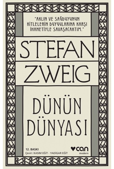 Dünün Dünyası - Stefan Zweig