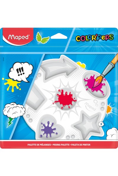 Maped Color'Peps Plastik Resim Paleti Maped Color'Peps Plastik Resim Paleti