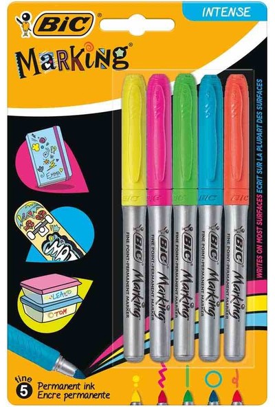 Bic Markıng Kalem Colour Canlı 5 Li 9419081 Bic Markıng Kalem Colour Canlı 5 Li 9419081