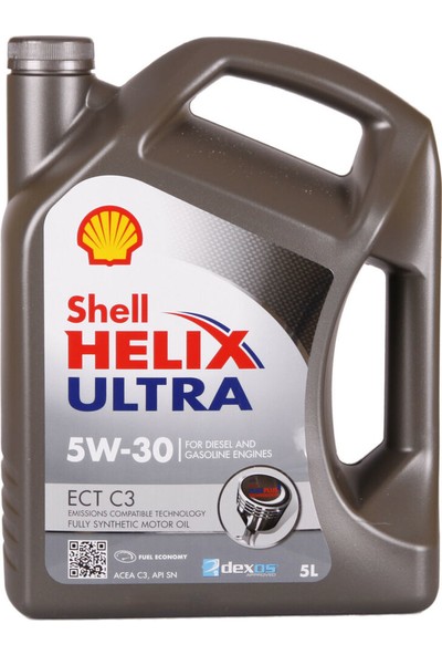 Shell Helix Ultra 5W-30 ECT C3 5 Litre Motor Yağı ( Üretim Yılı: 2021 )