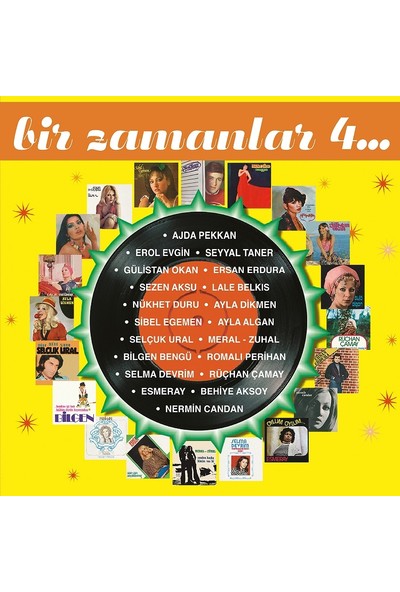 Bir Zamanlar 4 Plak (2 LP) - Çeşitli Sanatçılar