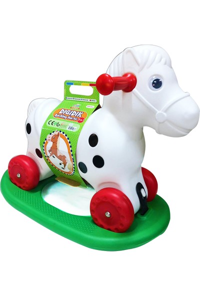 Akar Oyuncak Tekerlekli Ve Sallanan Dıgıdık At Akar Oyuncak Tekerlekli Ve Sallanan Dıgıdık At