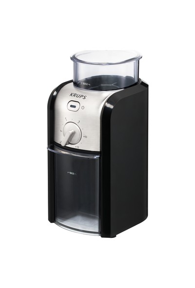 Krups GVX242 Kahve Öğütücü, 110 Watt, 17 Öğütme Ayarı, Siyah - 1500813230 Krups GVX242 Kahve Öğütücü, 110 Watt, 17 Öğütme Ayarı, Siyah - 1500813230
