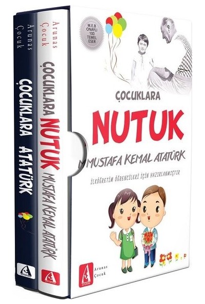 Çocuklar İçin Atatürk Kutulu Set 2 - Mustafa Kemal Atatürk