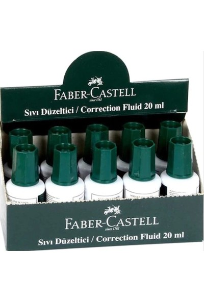 Faber-Castell Sıvı Düzeltici 20ml Faber-Castell Sıvı Düzeltici 20ml