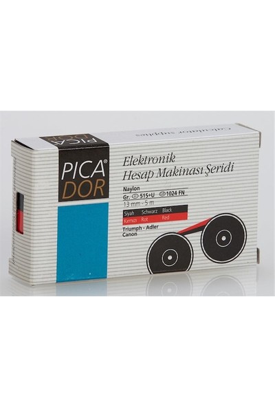 Pıcador Hesap Makinesi Şeridi Naylon K/S Pıcador Hesap Makinesi Şeridi Naylon K/S