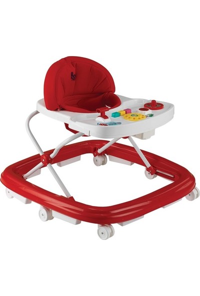 Babyhope 216 Oyuncakli Yürüteç - Kırmızı