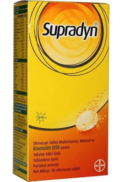 Supradyn All Day 30 Efervesan Tablet