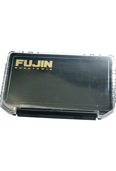 Fujin Tackle Box İnce Evalı Maket Balık Kutusu Siyah Fujin Tackle Box İnce Evalı Maket Balık Kutusu Siyah