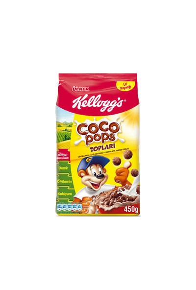 Ülker Kellogg'S Coco Pops 450 gr. Ülker Kellogg'S Coco Pops 450 gr.