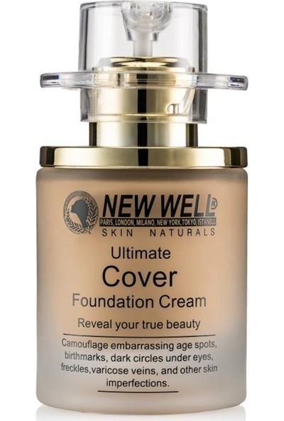 New Well Cover Şişe Fondöten No:03 30 ml