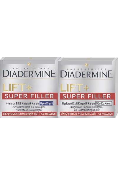 Diadermine Lıft+Superfıller Gece + Gündüz Kremi 50 ml Diadermine Lıft+Superfıller Gece + Gündüz Kremi 50 ml