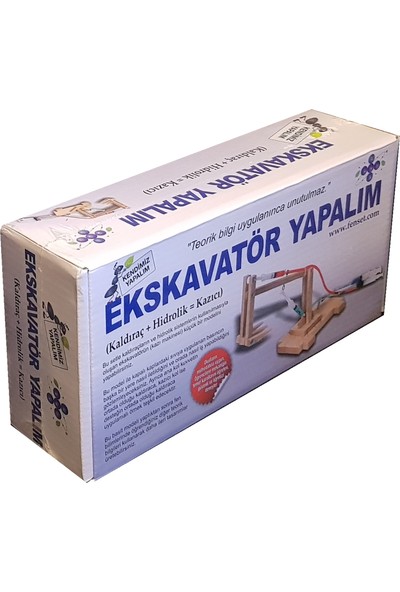 Fenset Ekskavatör Yapalım Hidrolik Kaldıraç Sıvı Basıncı Deney Seti Fenset Ekskavatör Yapalım Hidrolik Kaldıraç Sıvı Basıncı Deney Seti