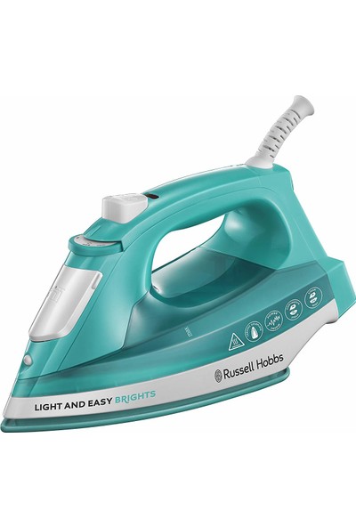 Russell Hobbs Light And Easy Aqua Seramik Buharlı Ütü 2400 W Russell Hobbs Light And Easy Aqua Seramik Buharlı Ütü 2400 W