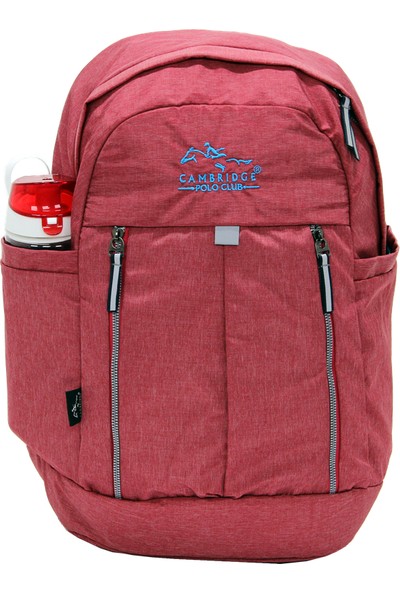 Cambridge Polo Club Plcan1669 Soft Sırt Çanta Kırmızı