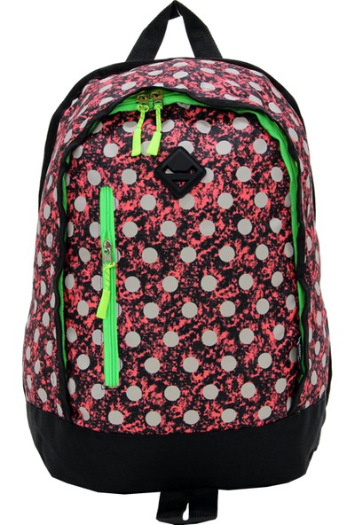 Cambridge Polo Club Puantiyeli Sırt Çantası Gri