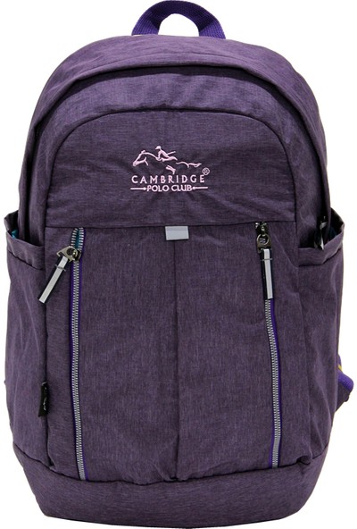 Cambridge Polo Club Plcan1669 Soft Sırt Çanta Mor