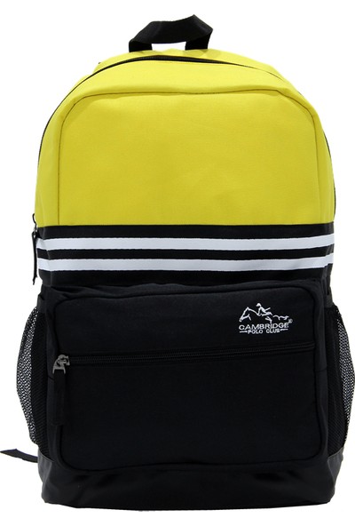 Cambridge Polo Club Plcan1651 Unisex Sırt Çanta Sarı
