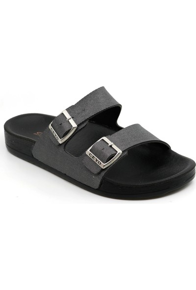 Ceyo Bahama-11 İki Tokalı Kadın Terlik