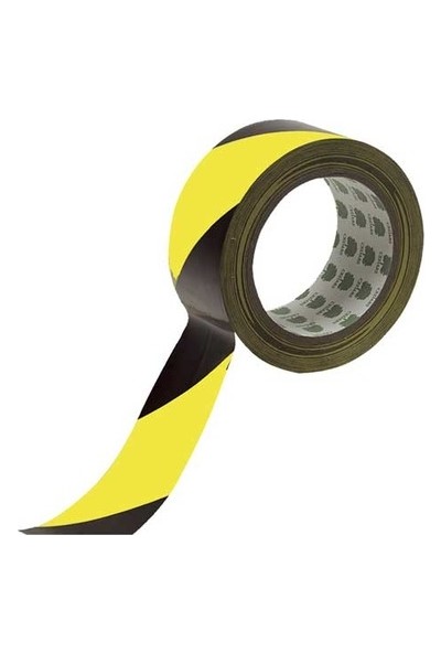 Martı Safety Reflektifli İkaz Şeridi Sarı- Siyah Küçük Boy