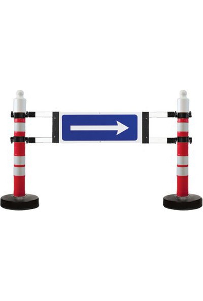 Martı Safety Dubalı Uyarı Levhalı Bariyer