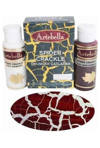 Artebella Artebella Örümcek Çatlatma 3275 BORDO 70 cc Medium+70 cc vernik Artebella Artebella Örümcek Çatlatma 3275 BORDO 70 cc Medium+70 cc vernik