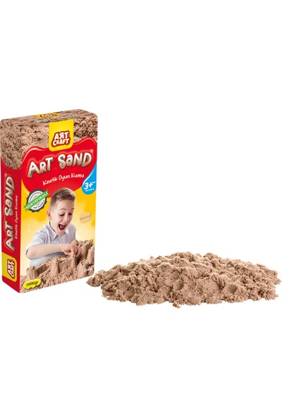 Artcraft Naturel Kinetik Oyun Kumu 1000 gr Artcraft Naturel Kinetik Oyun Kumu 1000 gr