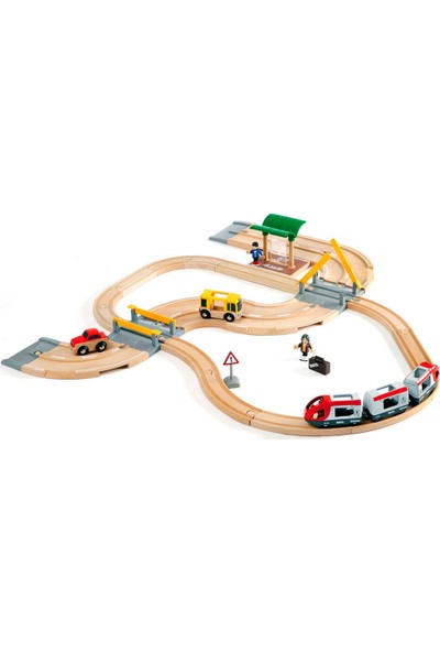 Brio Tren ve Kara Yolu Seyahat Seti 33209 Brio Tren ve Kara Yolu Seyahat Seti 33209