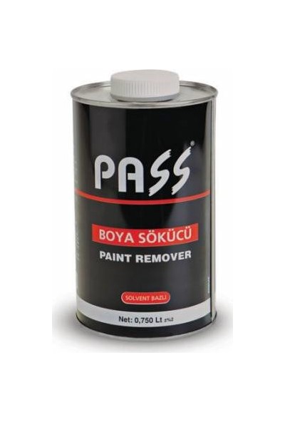 Pass Boya Sökücü 0,750Lt Pass Boya Sökücü 0,750Lt