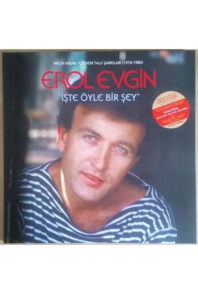 Erol Evgin - İşte Öyle Bir Şey (Plak) Erol Evgin - İşte Öyle Bir Şey (Plak)