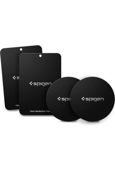 Spigen Kuel A210 Manyetik Araç Tutucu Panel (4 Adet) - 000EP20342 Spigen Kuel A210 Manyetik Araç Tutucu Panel (4 Adet) - 000EP20342