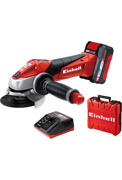 Einhell TE-AG 18/115 Li Kit (1x3,0Ah), Akülü Avuç Taşlama Einhell TE-AG 18/115 Li Kit (1x3,0Ah), Akülü Avuç Taşlama