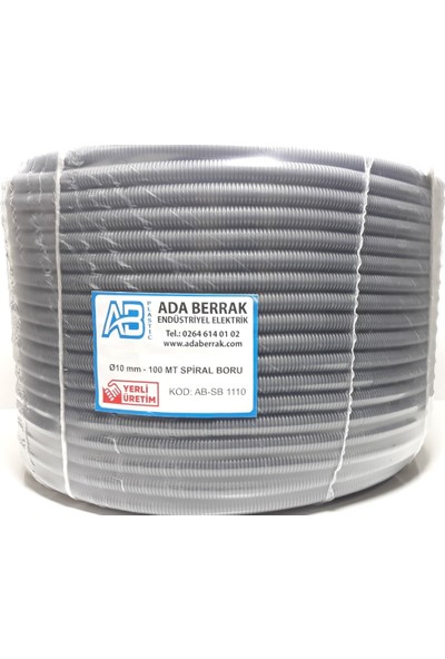AB Plastic Spiral Boru Ø10mm 100 metre