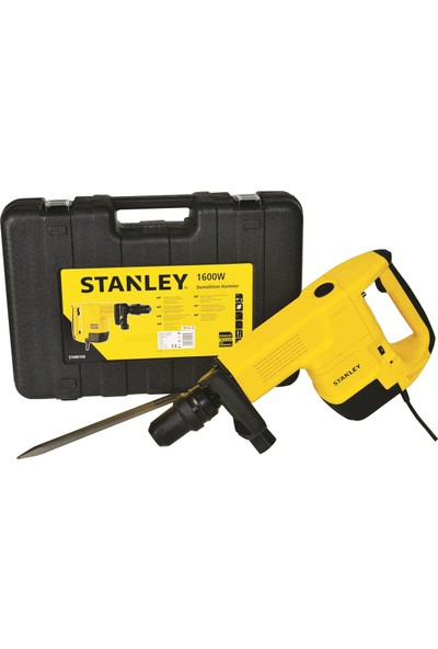 Stanley STHM10K-TR 1600W 14.7J 10 kg Profesyonel Ağır Hizmet Tipi SDS-Max Kırıcı Stanley STHM10K-TR 1600W 14.7J 10 kg Profesyonel Ağır Hizmet Tipi SDS-Max Kırıcı