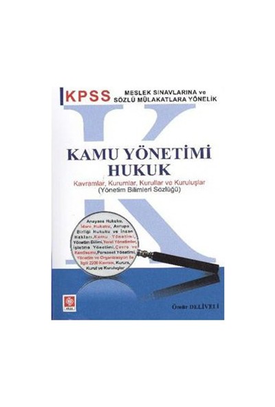 Ekin KPSS Kamu Yönetimi-Hukuk