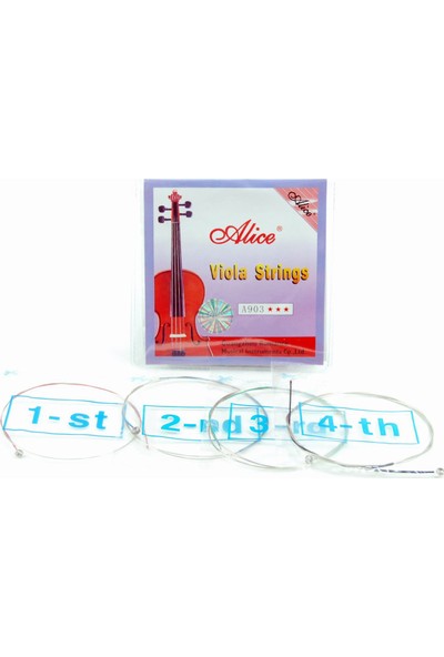 Viola Teli A903 Alice High-Grade Viyola Telleri Viola Teli A903 Alice High-Grade Viyola Telleri