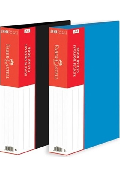 Faber-Castell Standart Sunum Dosyası 80 Yaprak Mavi Faber-Castell Standart Sunum Dosyası 80 Yaprak Mavi