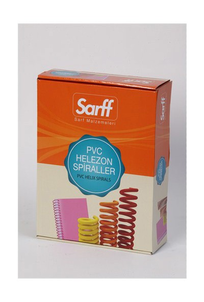 Sarff 20 mm Pvc Helezon Spiral Şeffaf (4:1) 100 adet 15210042 Sarff 20 mm Pvc Helezon Spiral Şeffaf (4:1) 100 adet 15210042