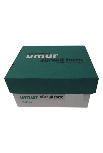 Umur Sürekli Form 11X24 60 Gr 3/N 500'Lü Umur Sürekli Form 11X24 60 Gr 3/N 500'Lü