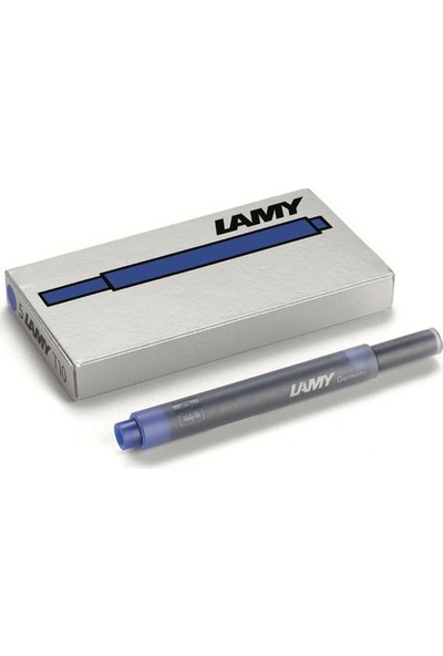Lamy Dolmakalem Kartuşu Mavi 5Li T10M Lamy Dolmakalem Kartuşu Mavi 5Li T10M